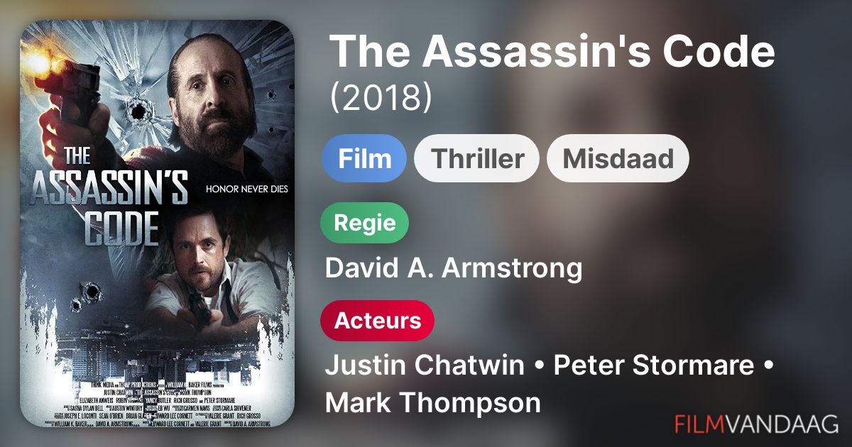 The Assassin's Code (film, 2018) - FilmVandaag.nl