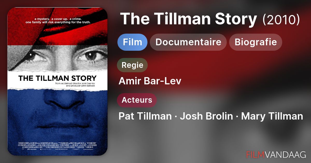 The Tillman Story (film, 2010) Nu Online Kijken - FilmVandaag.nl