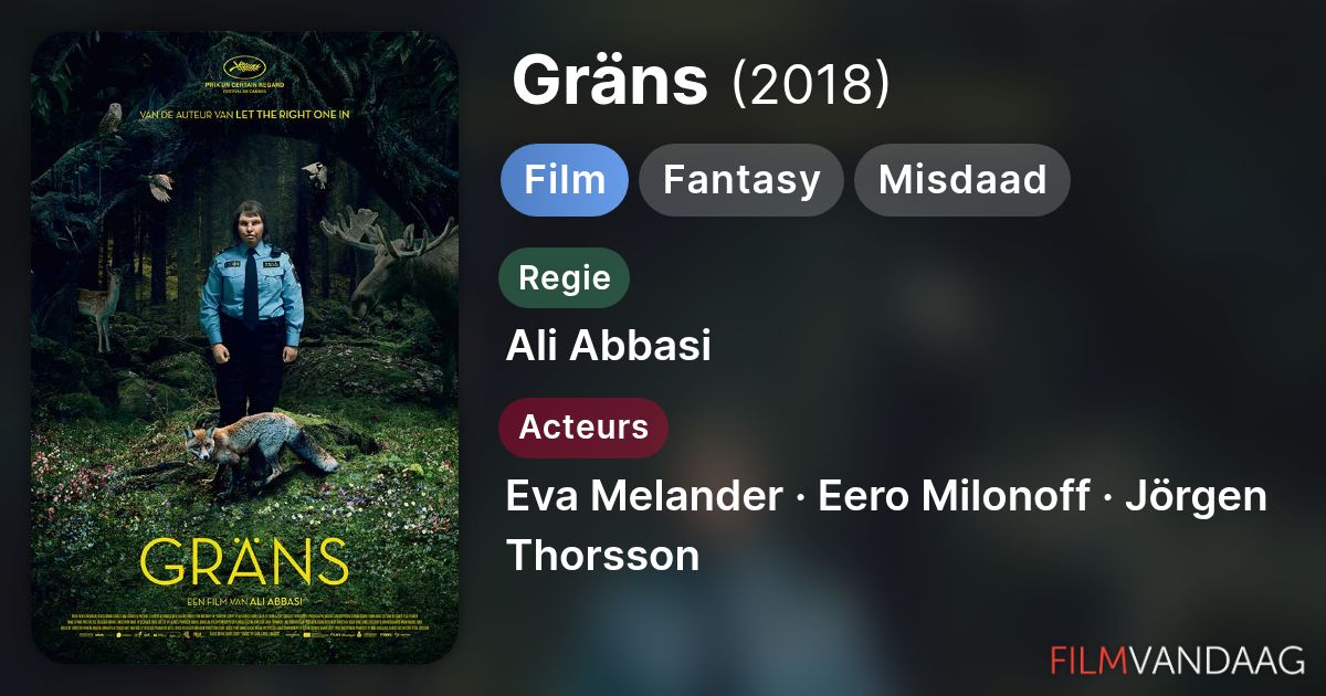 Gräns (film, 2018) - FilmVandaag.nl