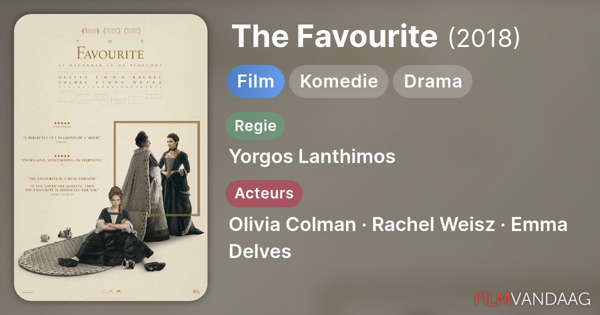 The Favourite (film, 2018) - FilmVandaag.nl