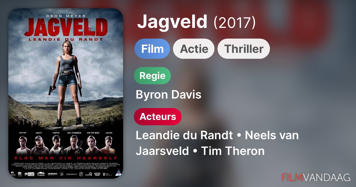 Jagveld (film, 2017) - FilmVandaag.nl