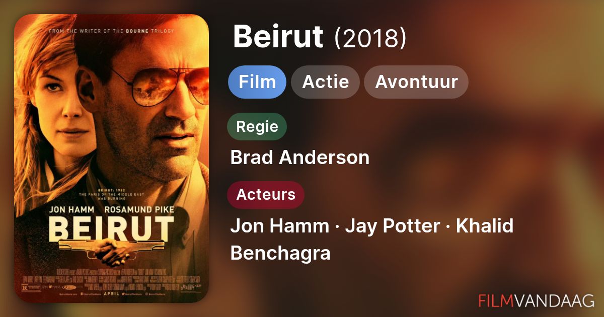 Beirut (film, 2018) - FilmVandaag.nl