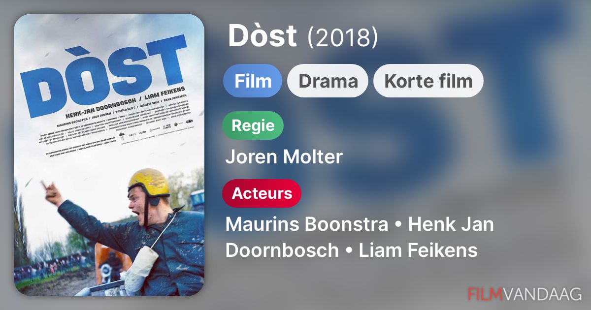 Dòst (film, 2018) - FilmVandaag.nl