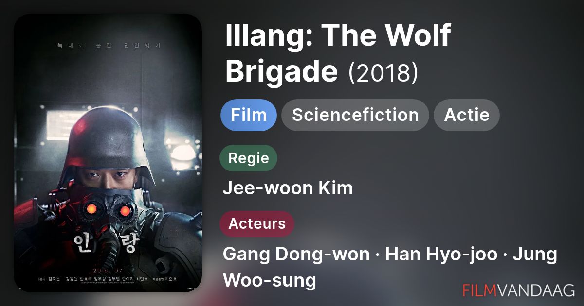 Illang: The Wolf Brigade (film, 2018) - FilmVandaag.nl