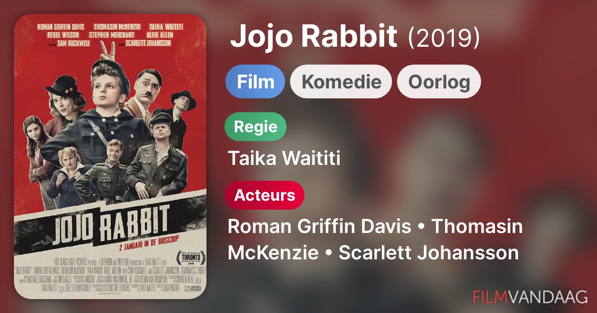 Jojo Rabbit (film, 2019) - FilmVandaag.nl