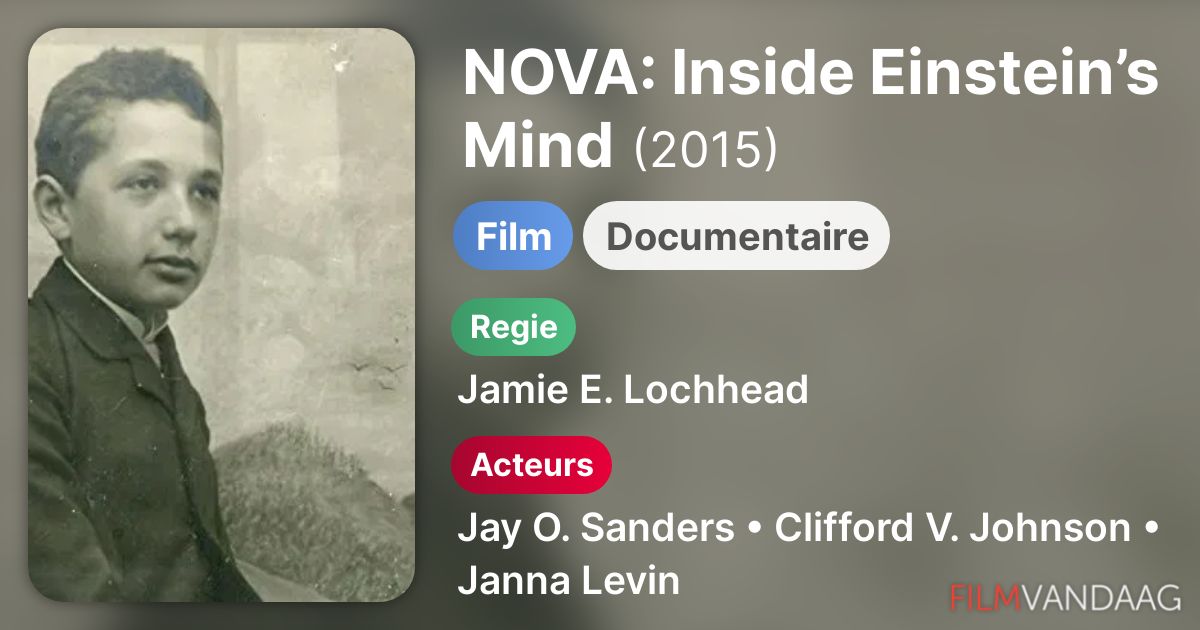 NOVA: Inside Einstein’s Mind (film, 2015) - FilmVandaag.nl