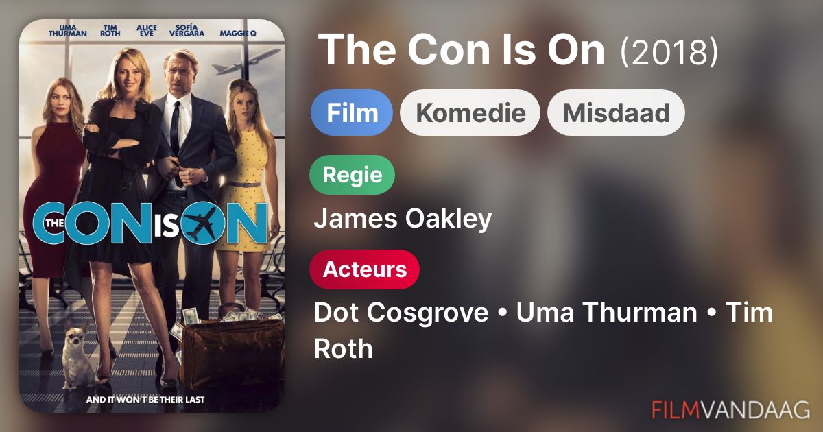 The Con Is On (film, 2018) - FilmVandaag.nl