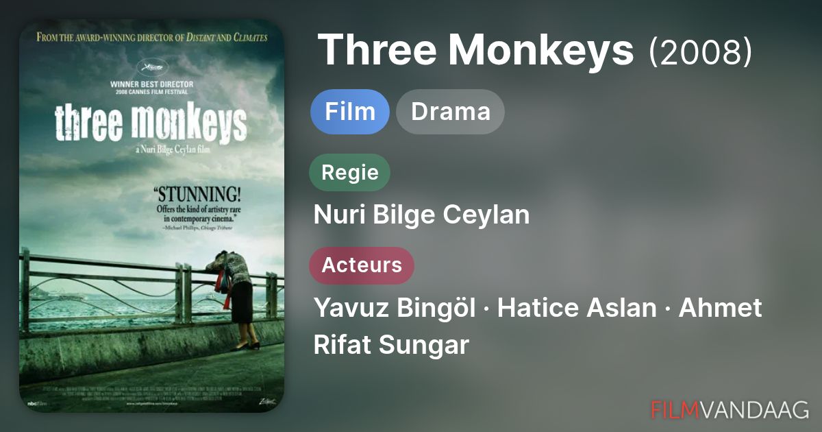 Three Monkeys (film, 2008) - FilmVandaag.nl