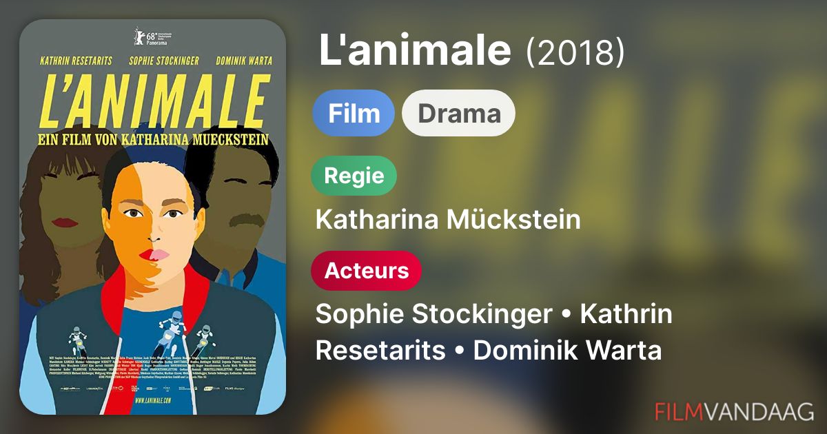 L'animale (film, 2018) - FilmVandaag.nl