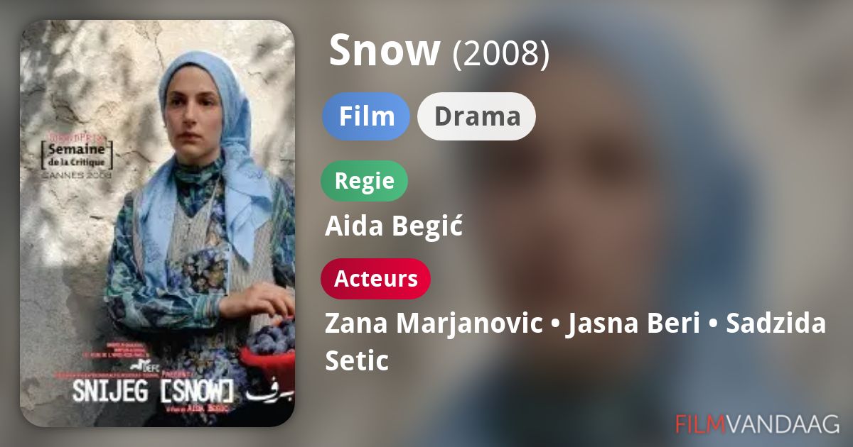 Snow (film, 2008) - FilmVandaag.nl