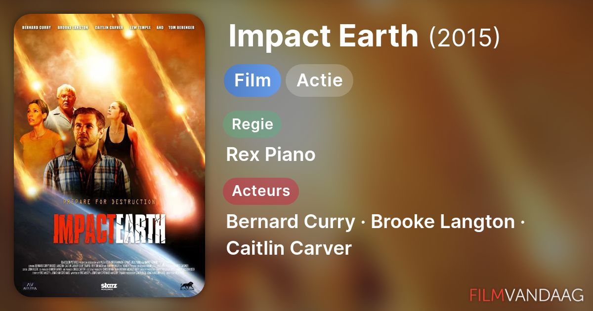 Impact Earth (film, 2015) - FilmVandaag.nl