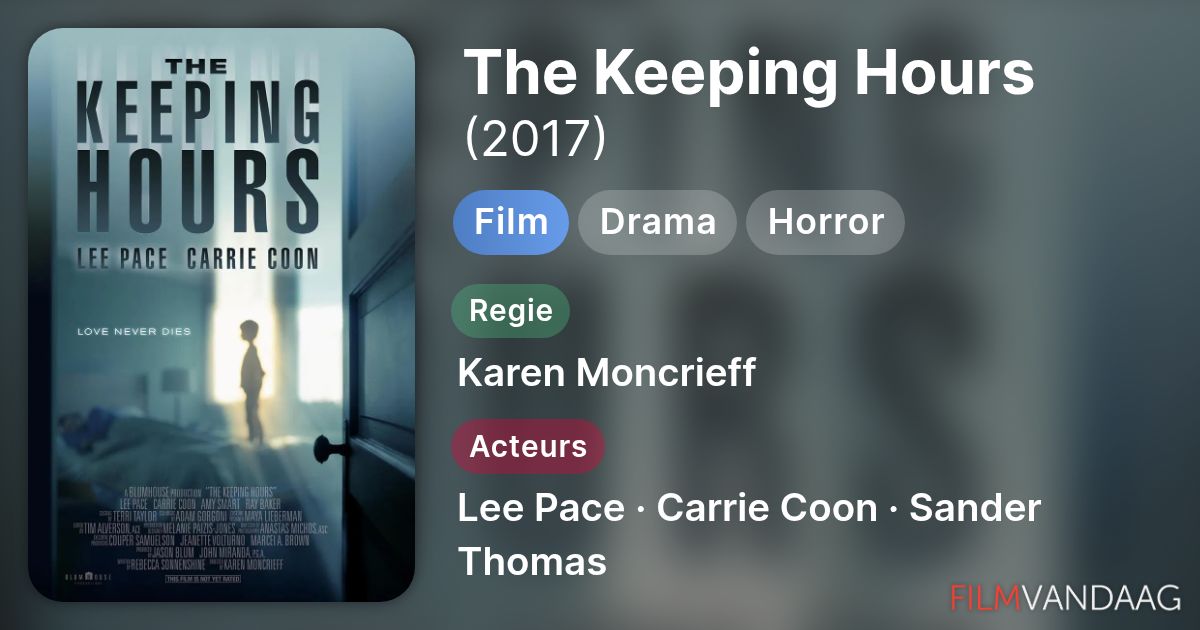 The Keeping Hours (film, 2017) - FilmVandaag.nl