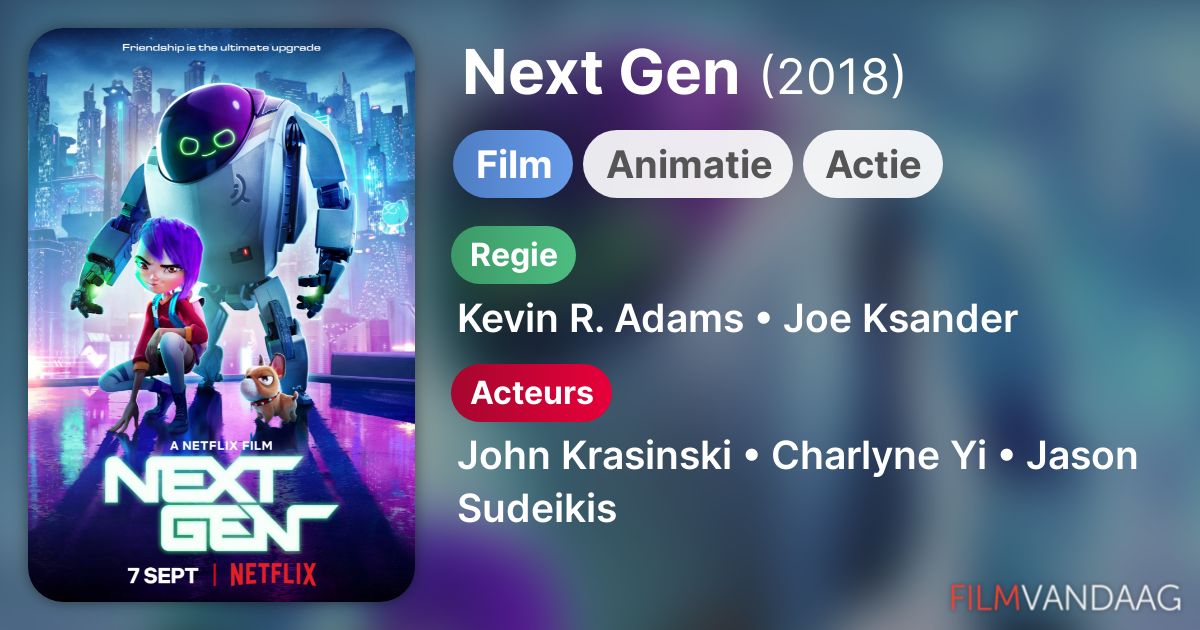 Next Gen (film, 2018) - FilmVandaag.nl