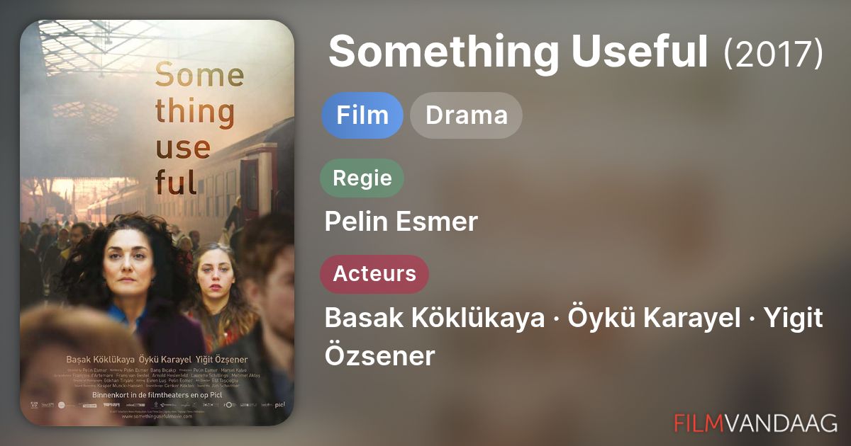 Something Useful (film, 2017) - FilmVandaag.nl