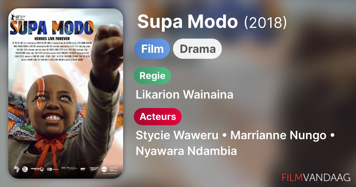 Supa Modo (film, 2018) - FilmVandaag.nl