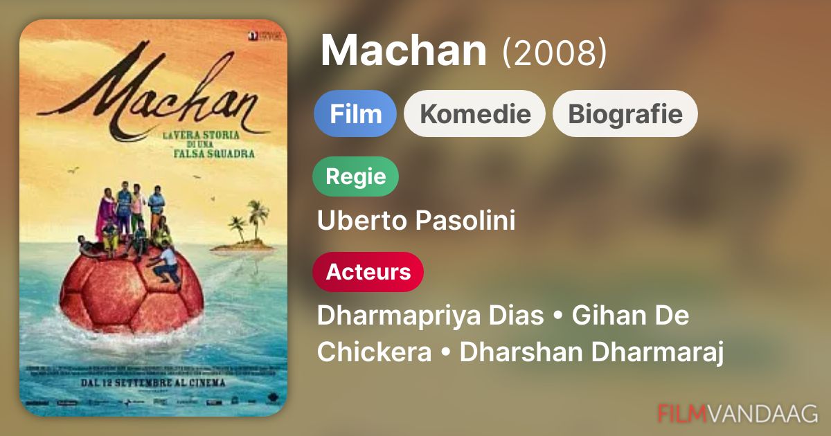 Machan (film, 2008) - FilmVandaag.nl