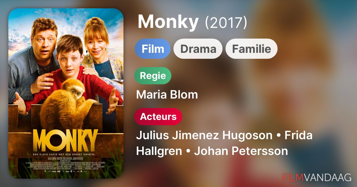 Monky (film, 2017) - FilmVandaag.nl