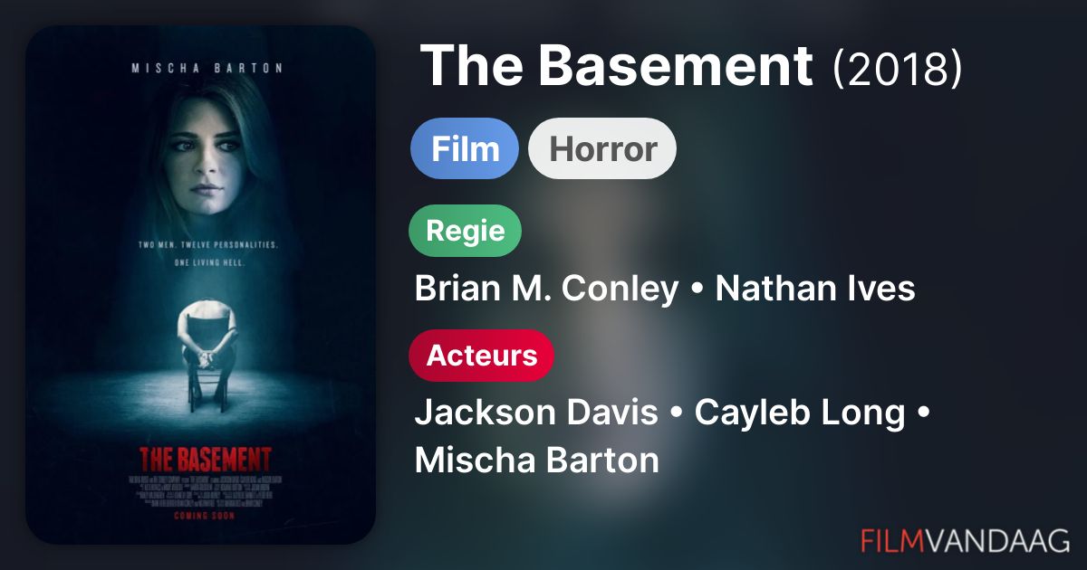 The Basement (film, 2018) - FilmVandaag.nl