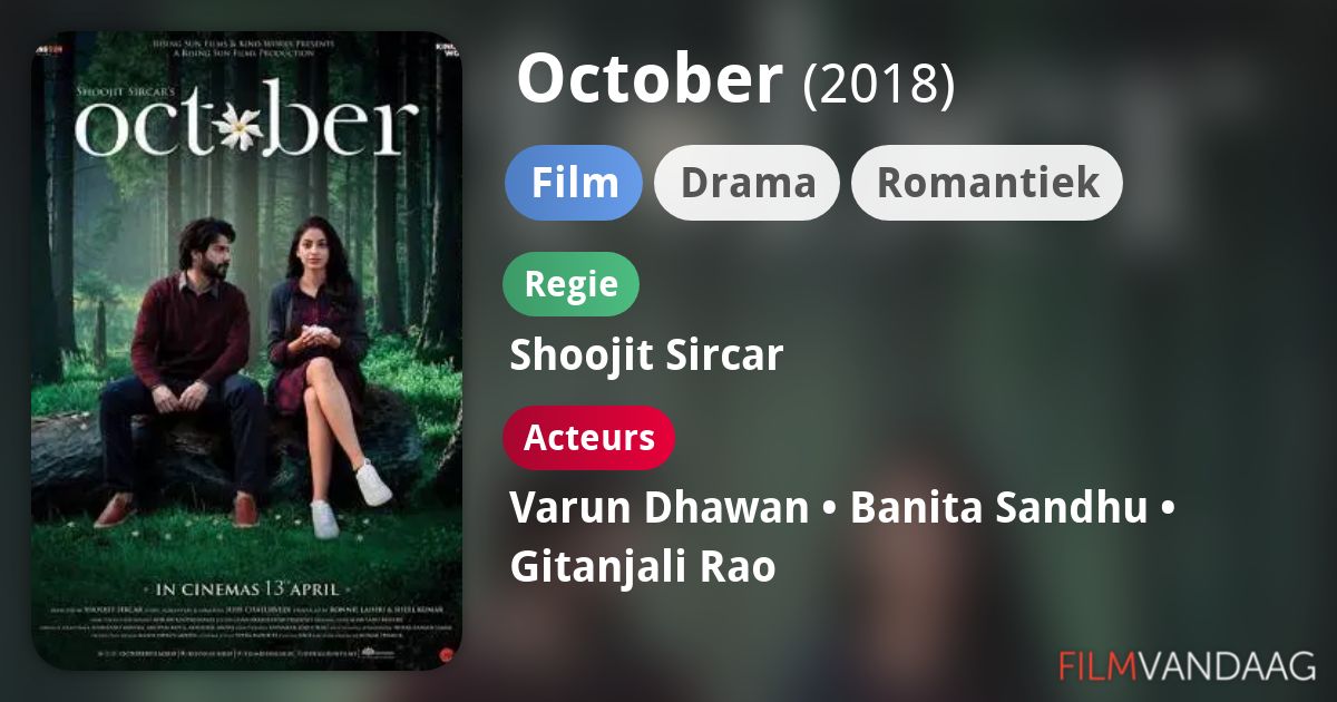 October (film, 2018) - FilmVandaag.nl