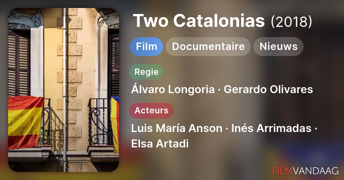 Two Catalonias (film, 2018) - FilmVandaag.nl