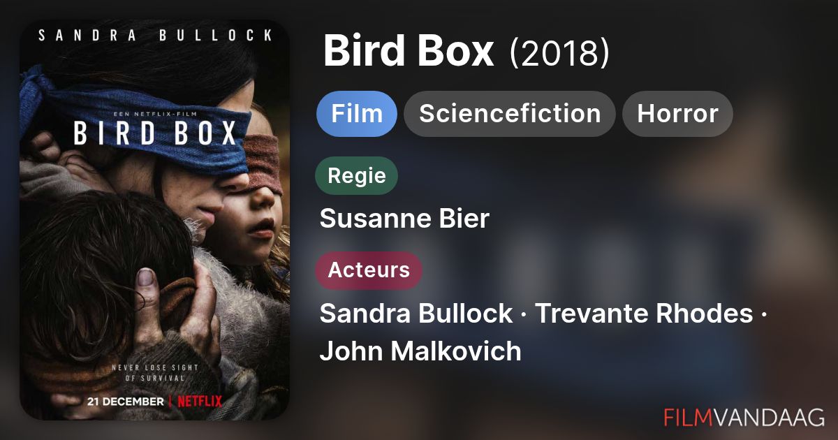 Bird Box (film, 2018) - FilmVandaag.nl