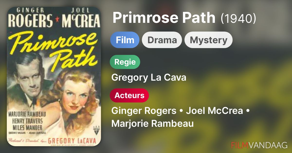 Primrose Path (film, 1940) - FilmVandaag.nl