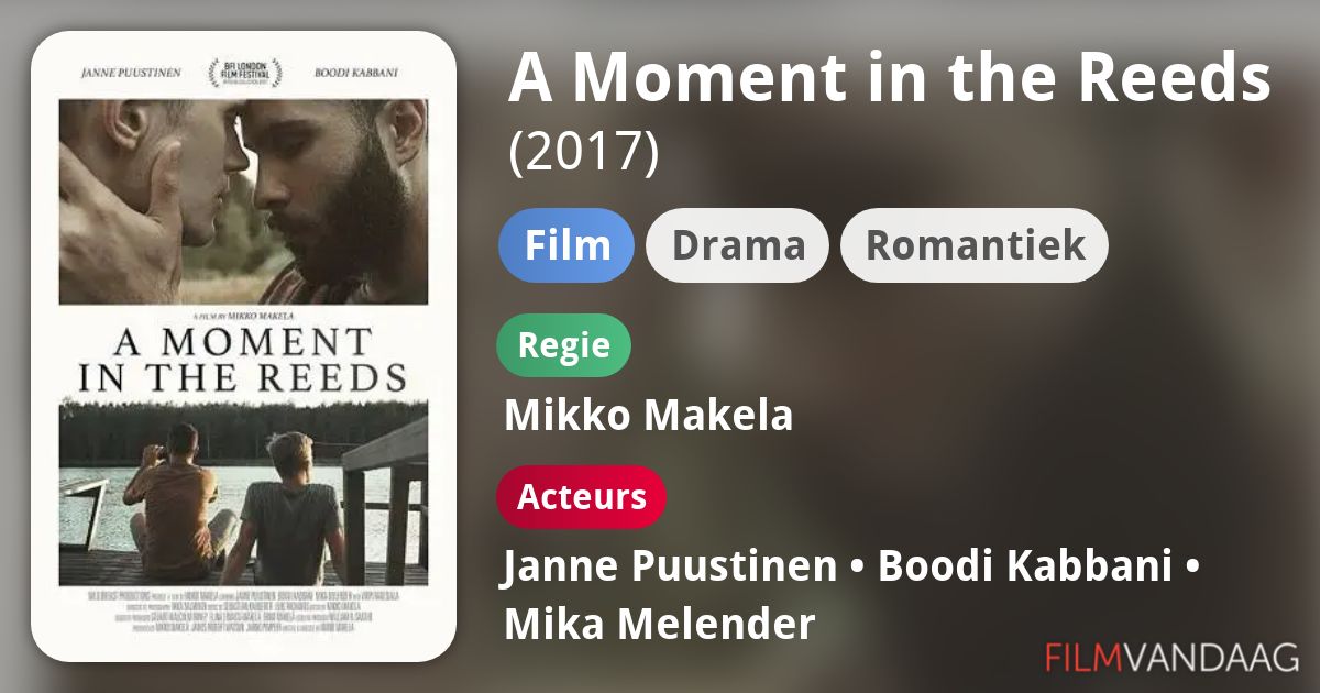 A Moment in the Reeds (film, 2017) kopen op dvd of blu-ray - FilmVandaag.nl