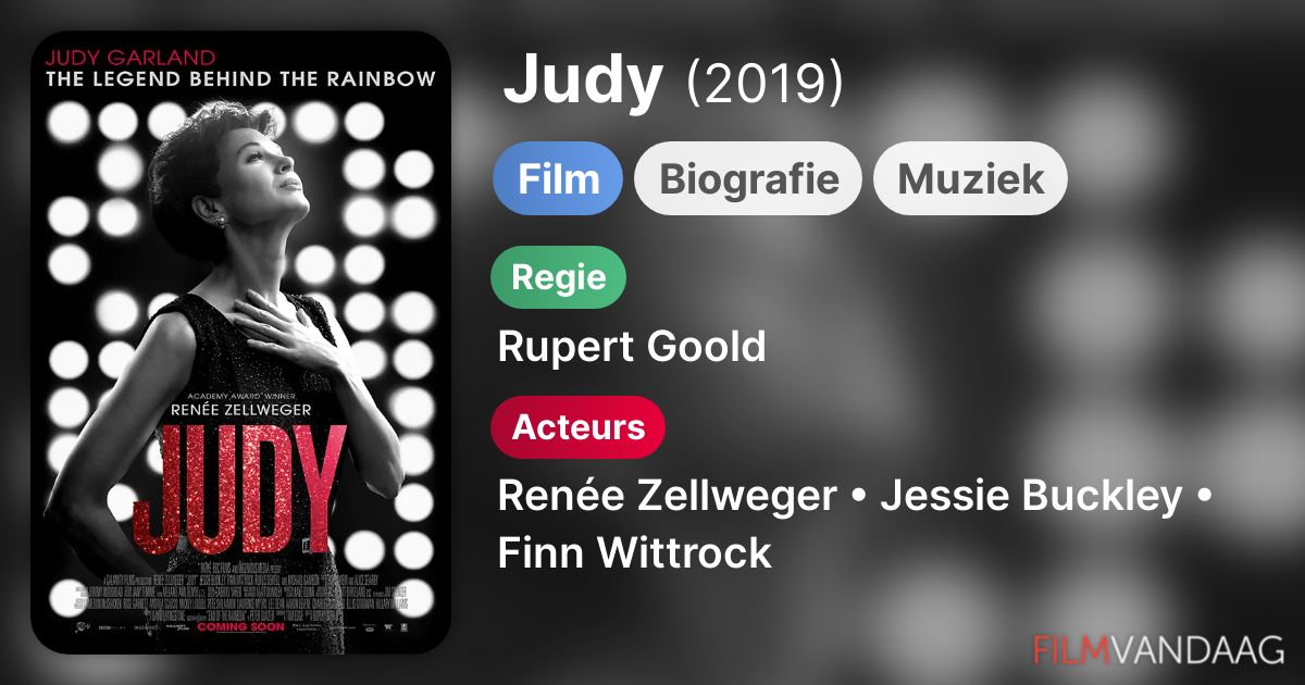 Judy (film, 2019) - FilmVandaag.nl