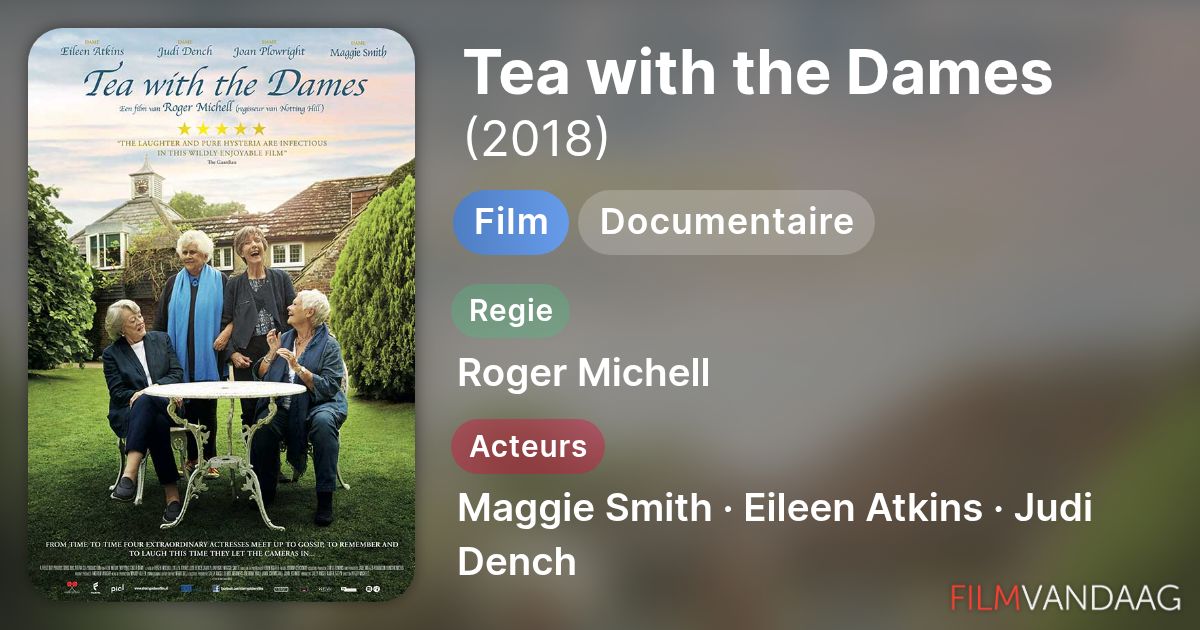 Tea with the Dames (film, 2018) kopen op dvd of blu-ray - FilmVandaag.nl