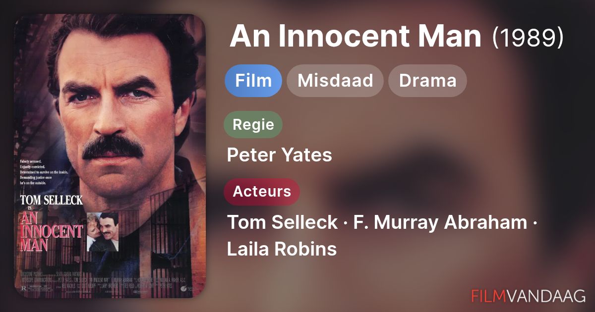 An Innocent Man (film, 1989) - FilmVandaag.nl
