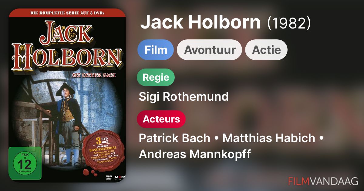 Jack Holborn (film, 1982) Nu Online Kijken - FilmVandaag.nl