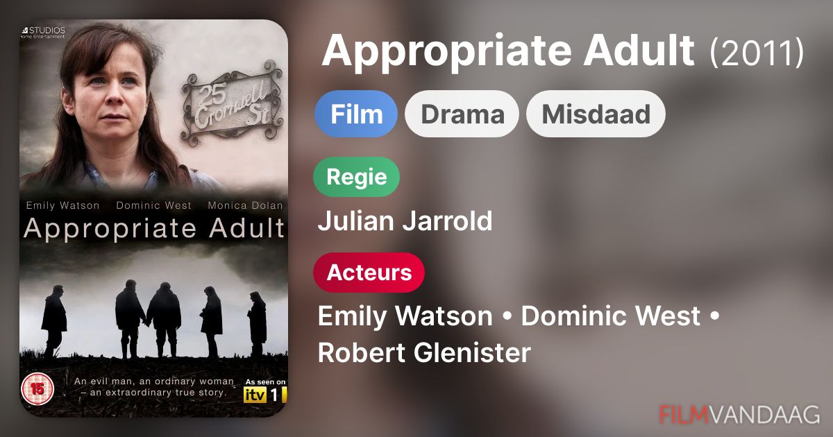 Appropriate Adult (film, 2011) - FilmVandaag.nl