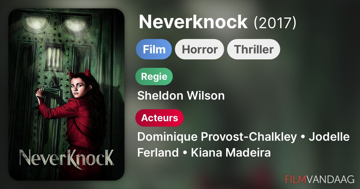 Neverknock (film, 2017) - FilmVandaag.nl