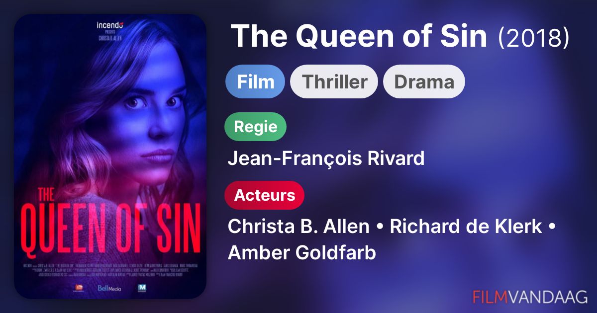 The Queen of Sin (film, 2018) - FilmVandaag.nl