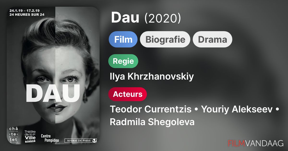 Dau (film, 2020) - FilmVandaag.nl