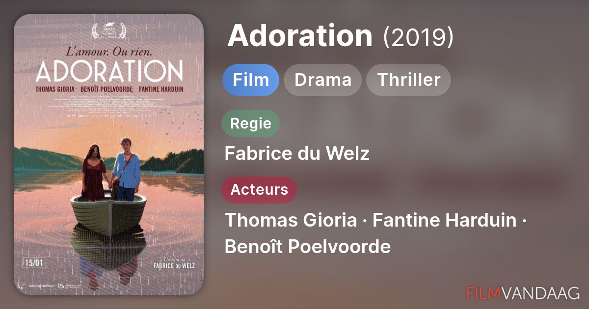 Adoration (film, 2019) - FilmVandaag.nl