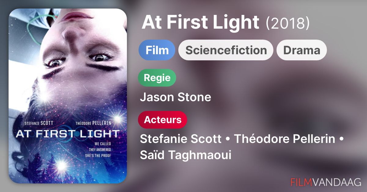 At First Light (film, 2018) - FilmVandaag.nl