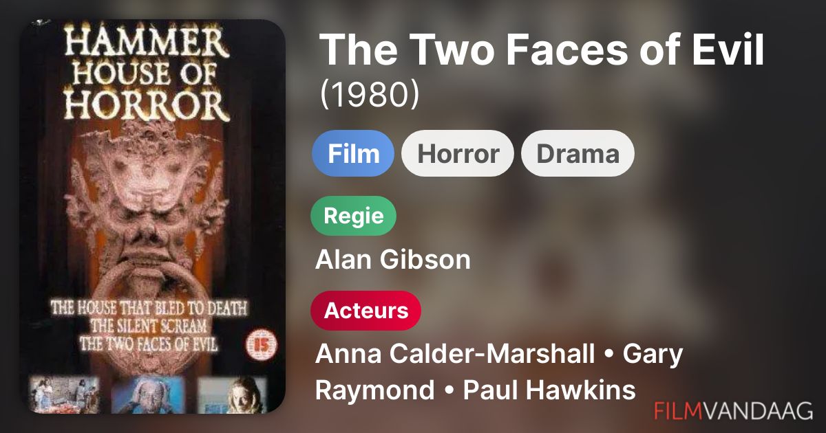 The Two Faces of Evil (film, 1980) - FilmVandaag.nl