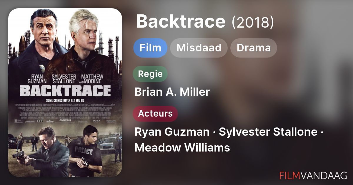Backtrace (film, 2018) - FilmVandaag.nl