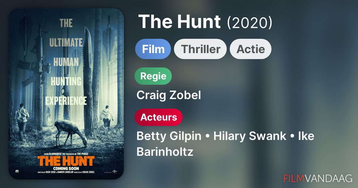 The Hunt (film, 2020) - FilmVandaag.nl