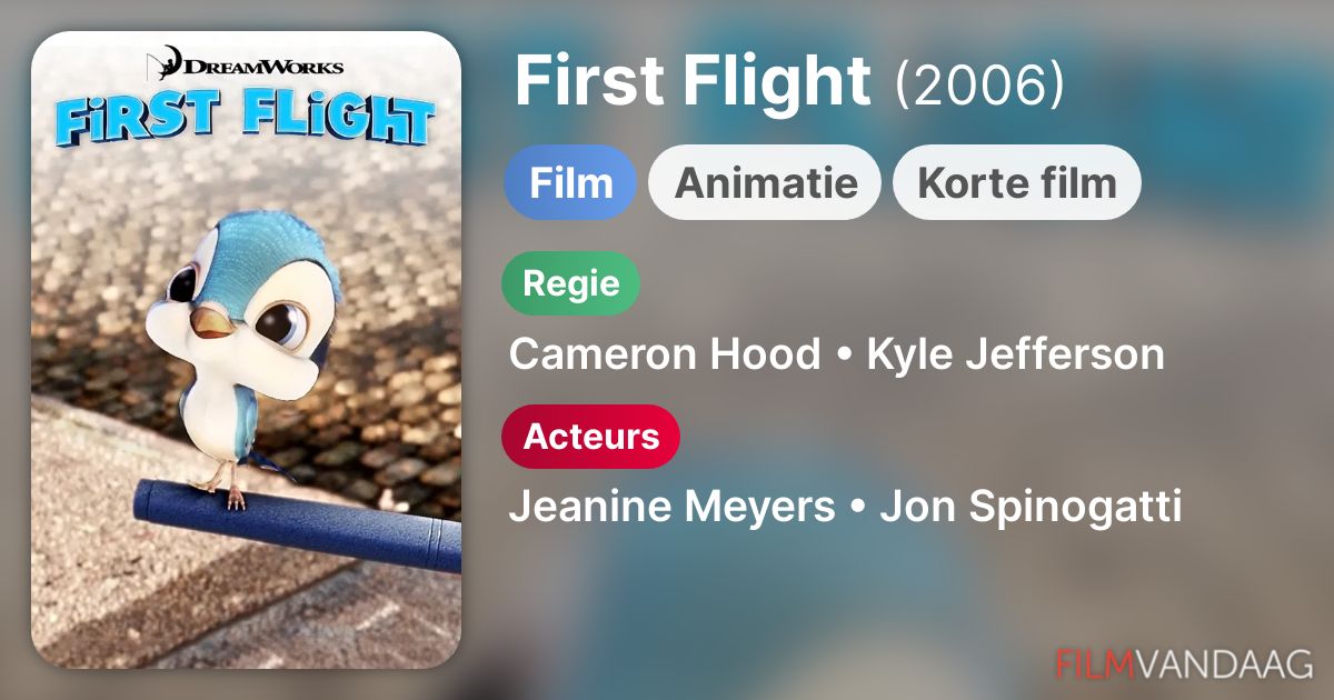 First Flight (film, 2006) - FilmVandaag.nl
