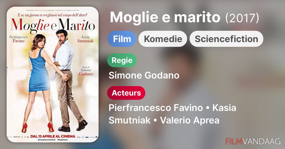 Moglie e marito (film, 2017) - FilmVandaag.nl