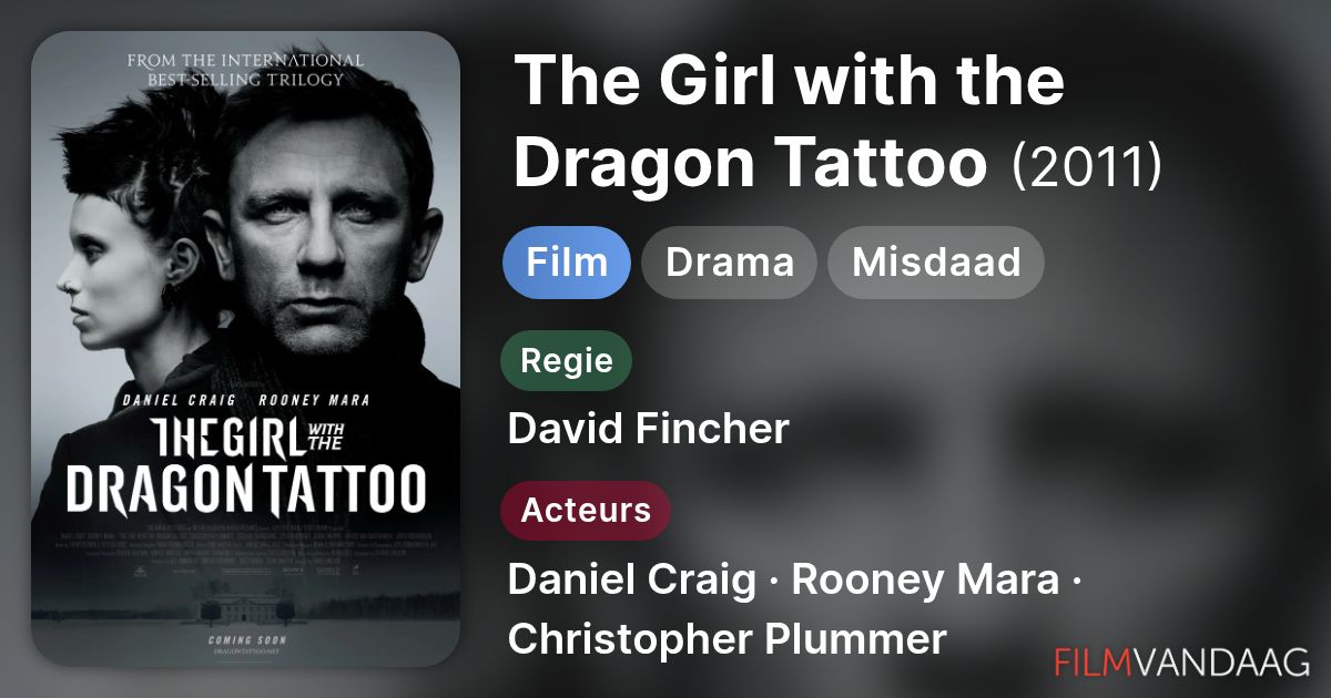 The Girl with the Dragon Tattoo (film, 2011) - FilmVandaag.nl