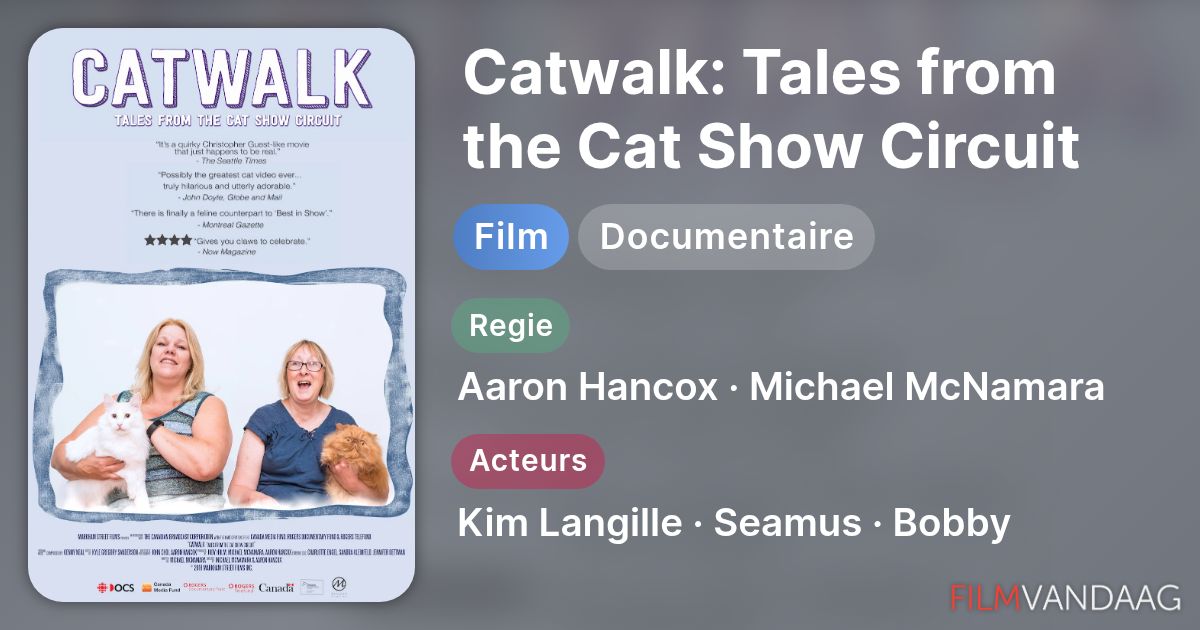 Catwalk: Tales from the Cat Show Circuit (film, 2018) - FilmVandaag.nl