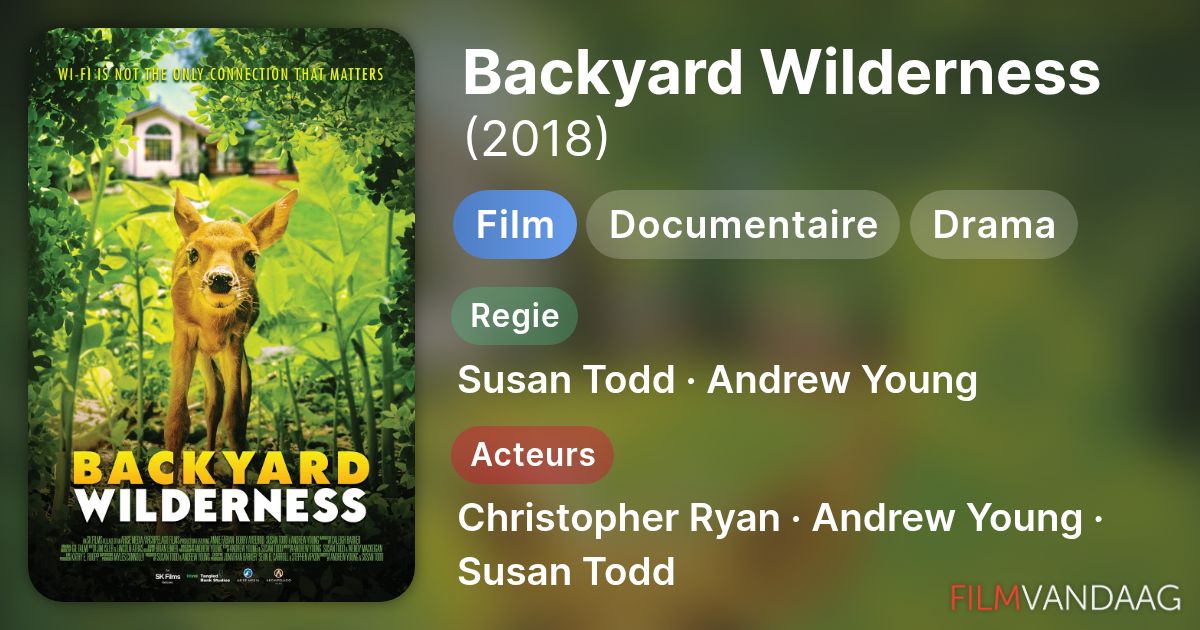 Backyard Wilderness (film, 2018) - FilmVandaag.nl