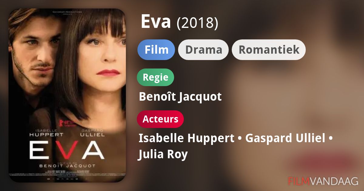 Eva (film, 2018) - FilmVandaag.nl