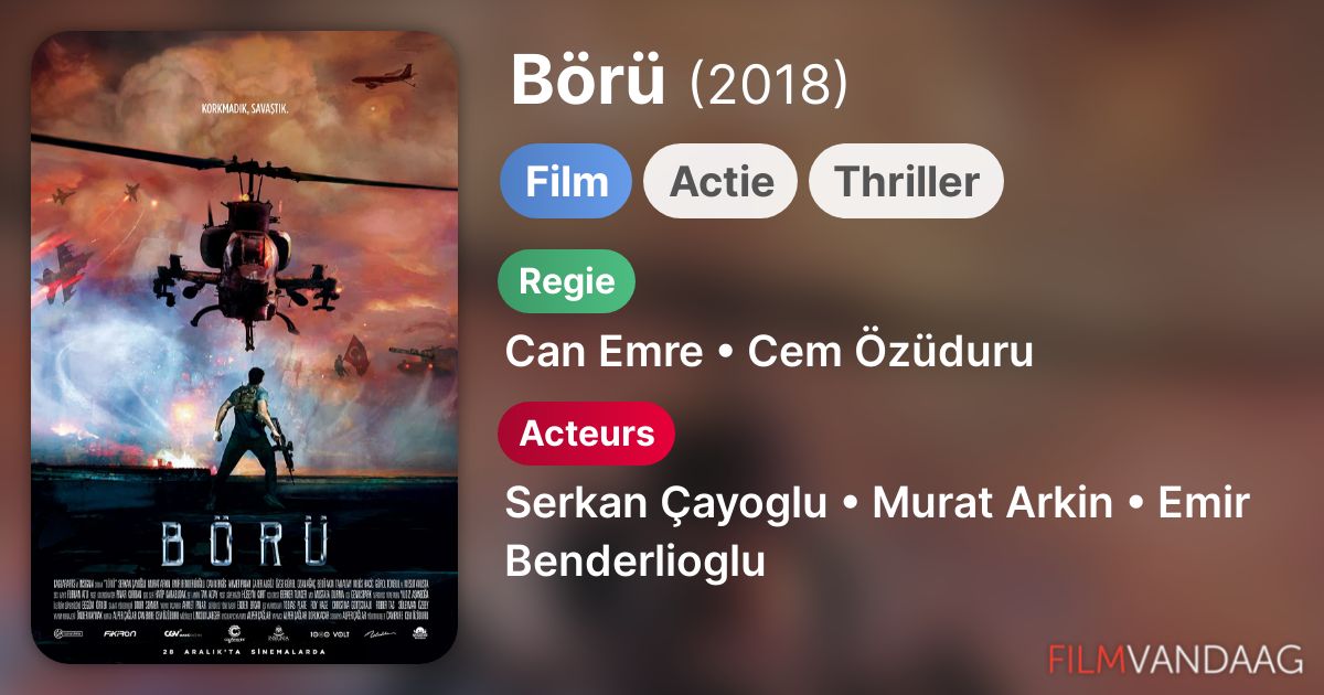 Börü (film, 2018) - FilmVandaag.nl