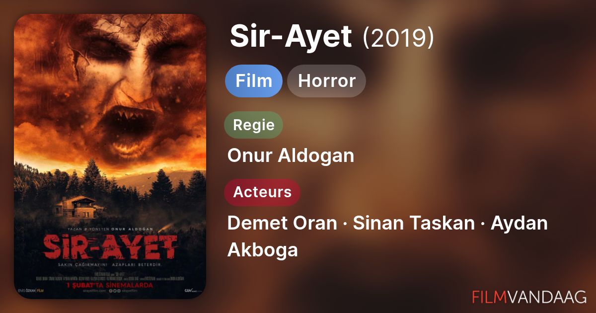 Sir-Ayet (film, 2019) - FilmVandaag.nl