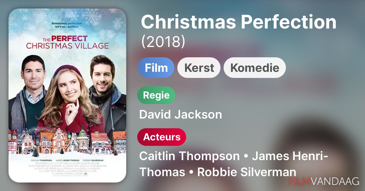 Christmas Perfection (film, 2018) - FilmVandaag.nl