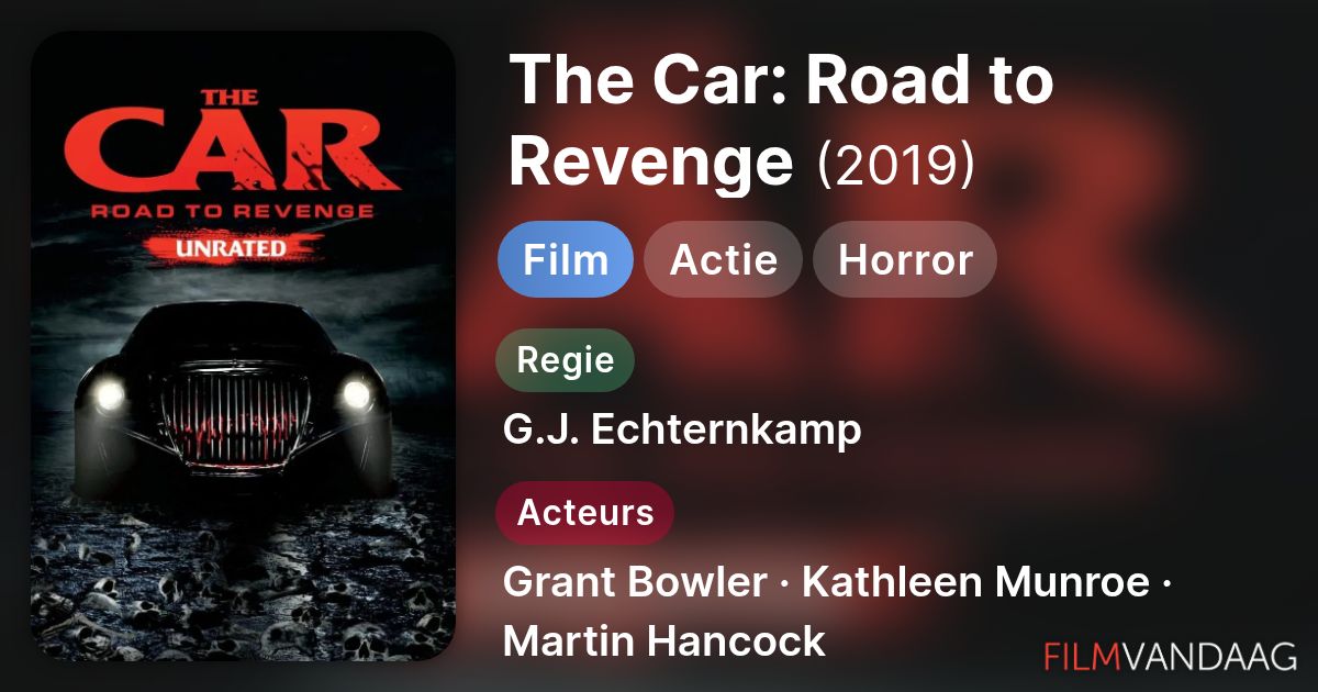 The Car: Road to Revenge (film, 2019) - FilmVandaag.nl